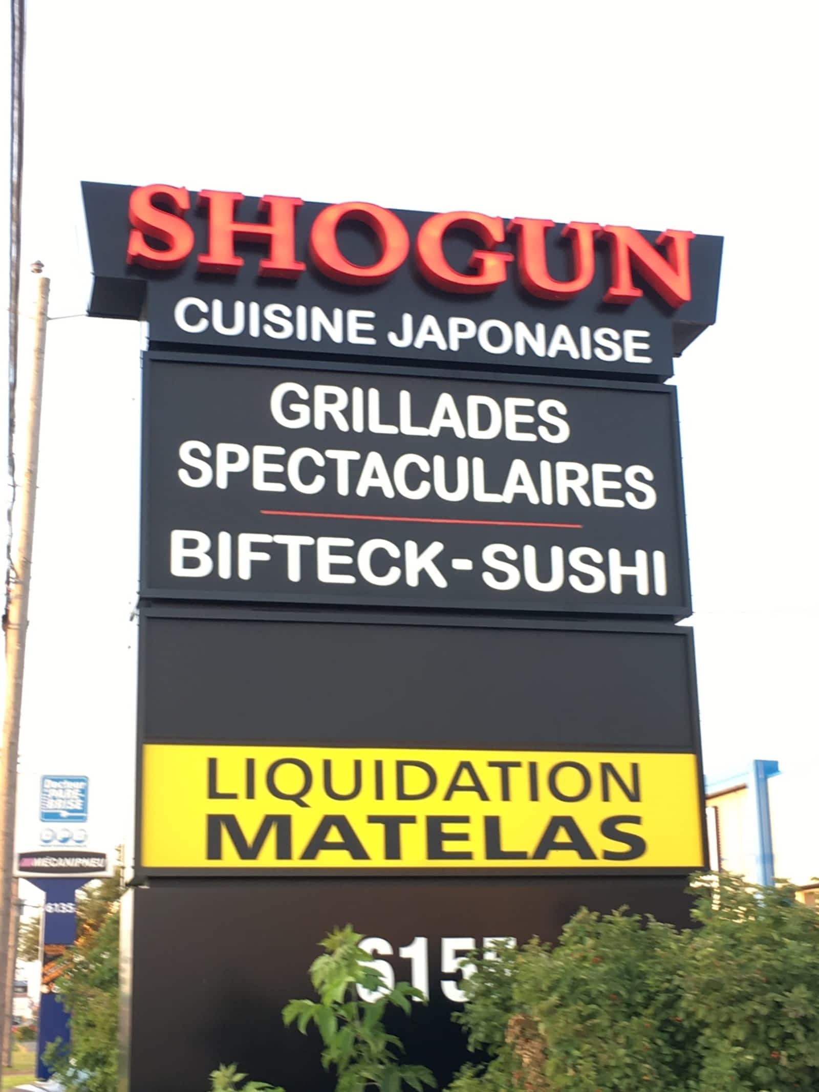 Restaurant Shogun Inc (1983) - Opening Hours - 6155, boul Taschereau ...