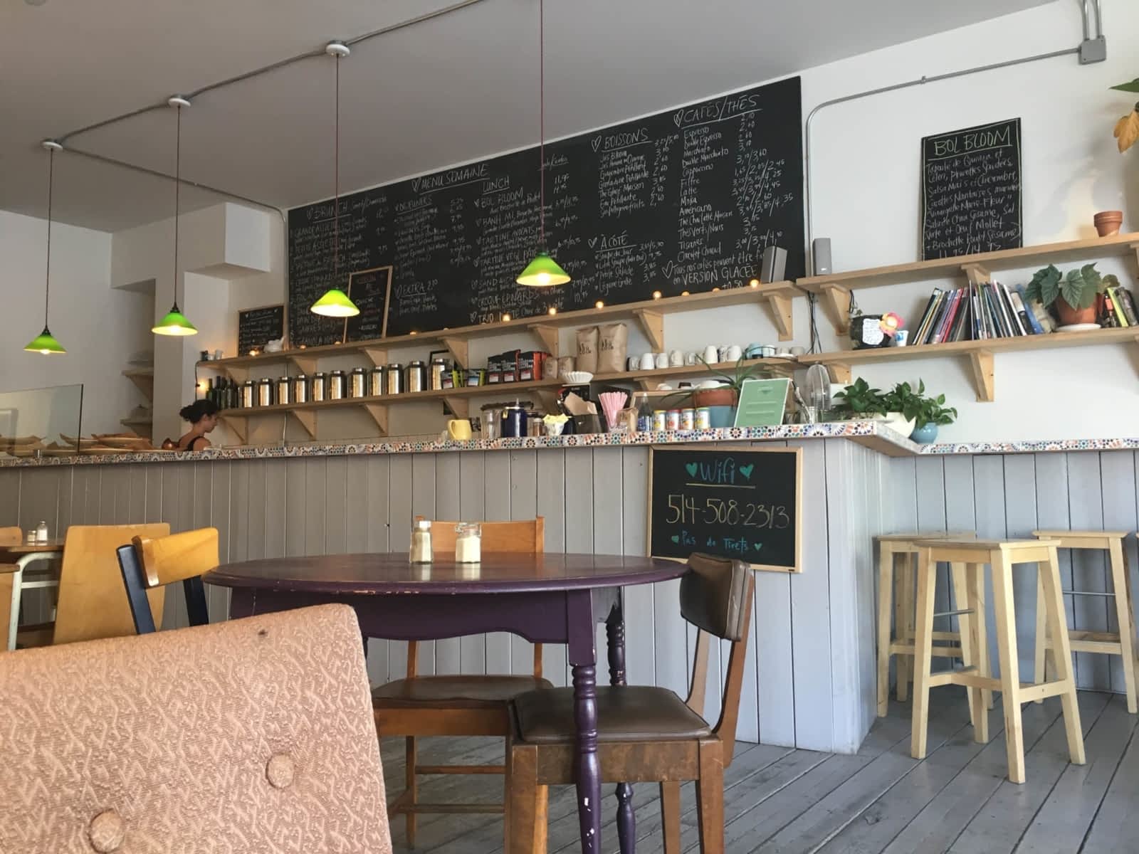 Le Café Bloom - Menu, Hours & Prices - 1940 rue du Centre, Montréal, QC