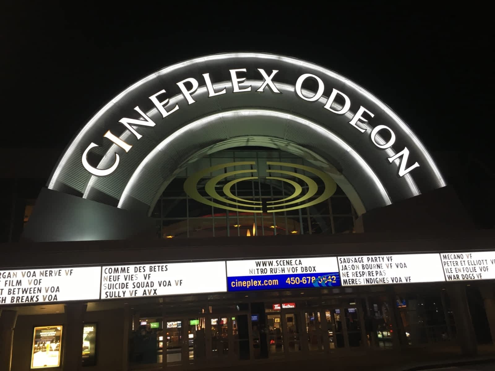 Cineplex - 9350, boul Leduc, Brossard, QC