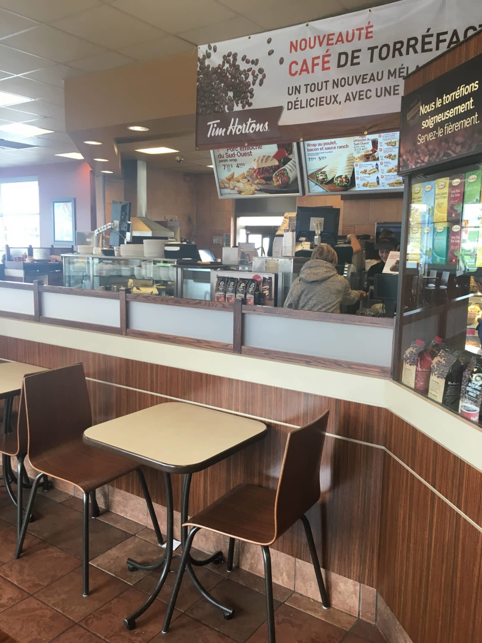 Tim Hortons - Menu, Hours & Prices - 589 Boul Wilfrid-hamel, Quebec, QC