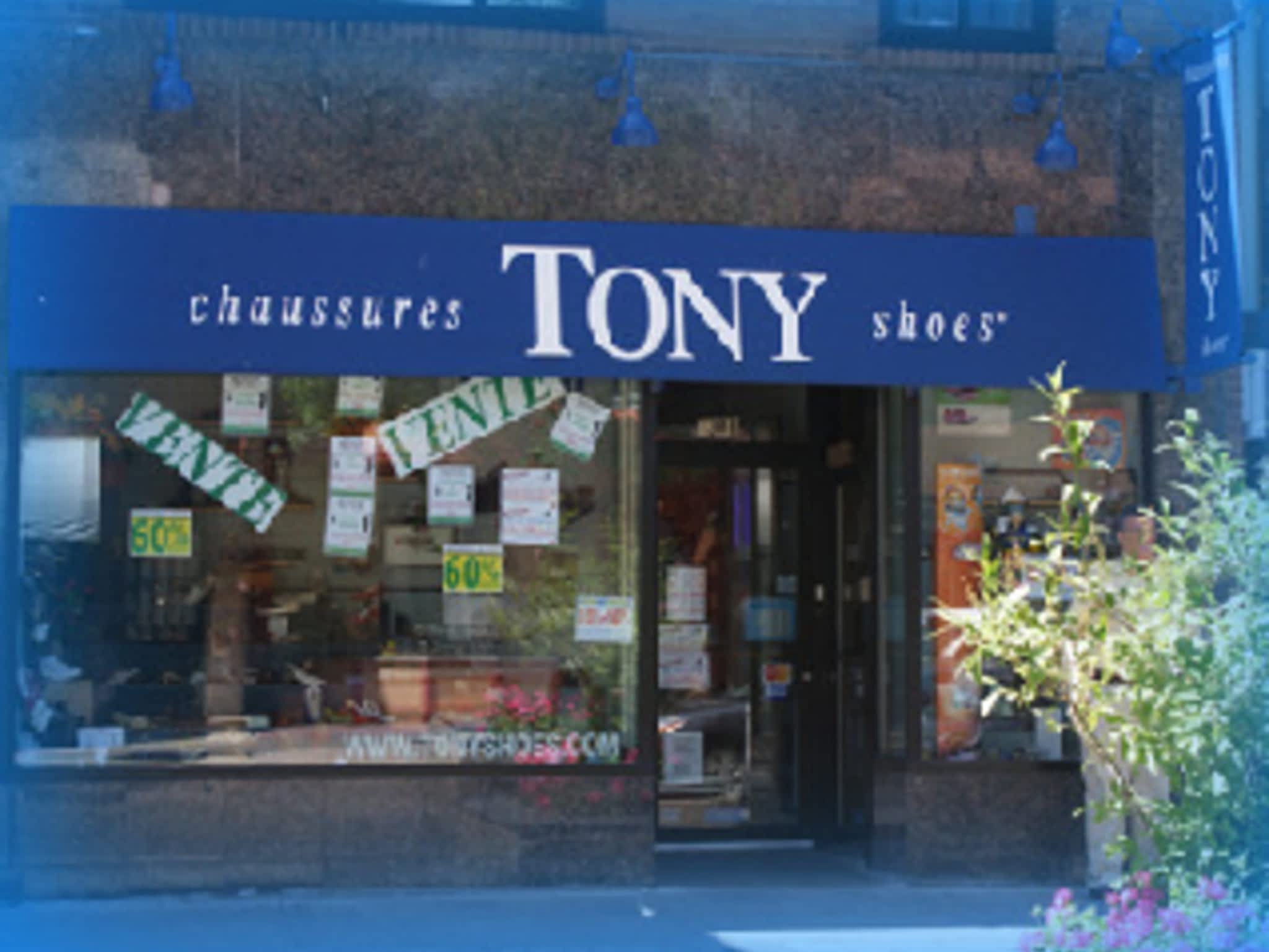 Chaussures Tony ShoeS Inc - Westmount, QC - 1346, av Greene | Canpages