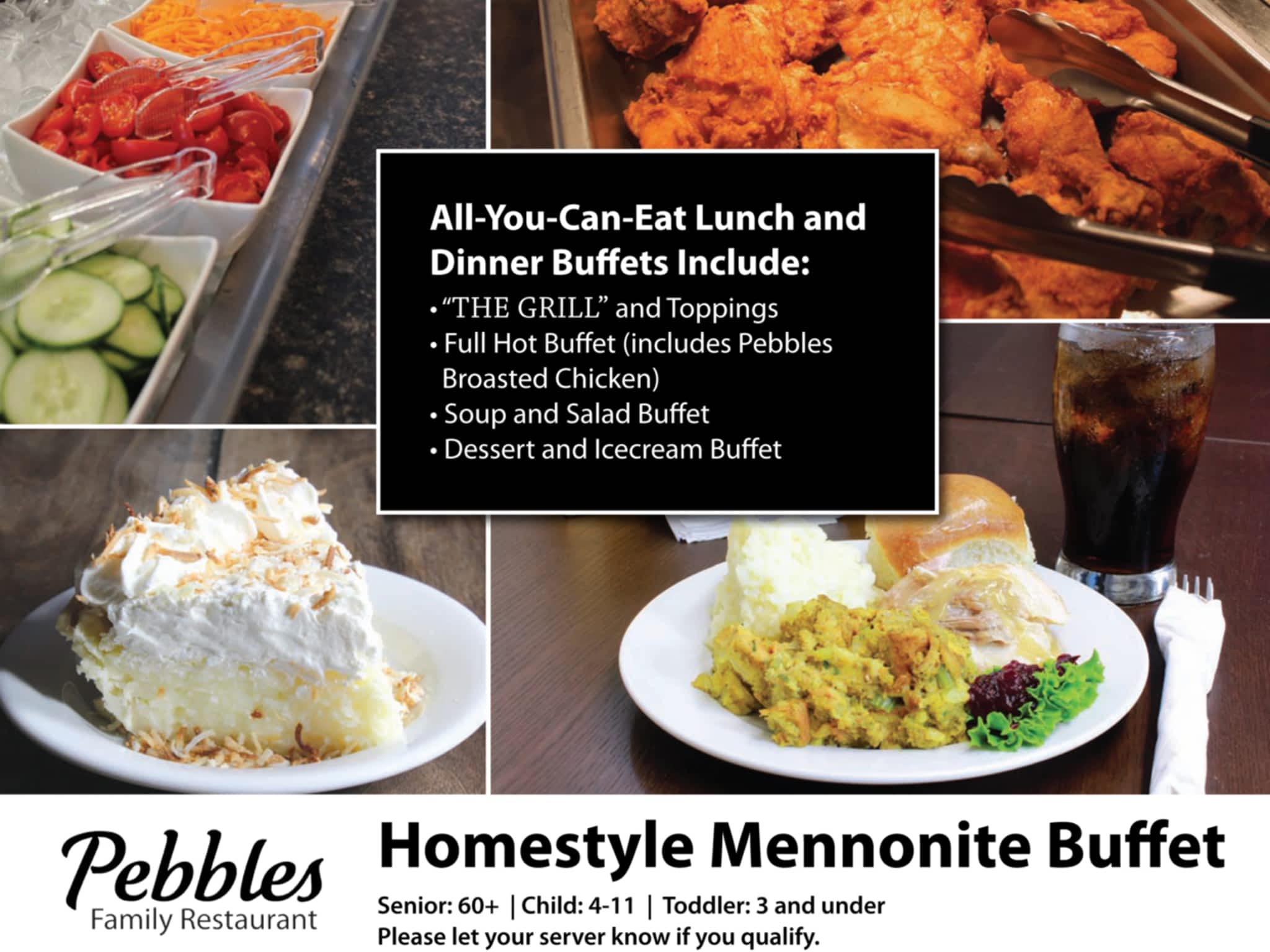 Pebbles Family Buffet - Durham, ON - 313010 Hwy 6 | Canpages