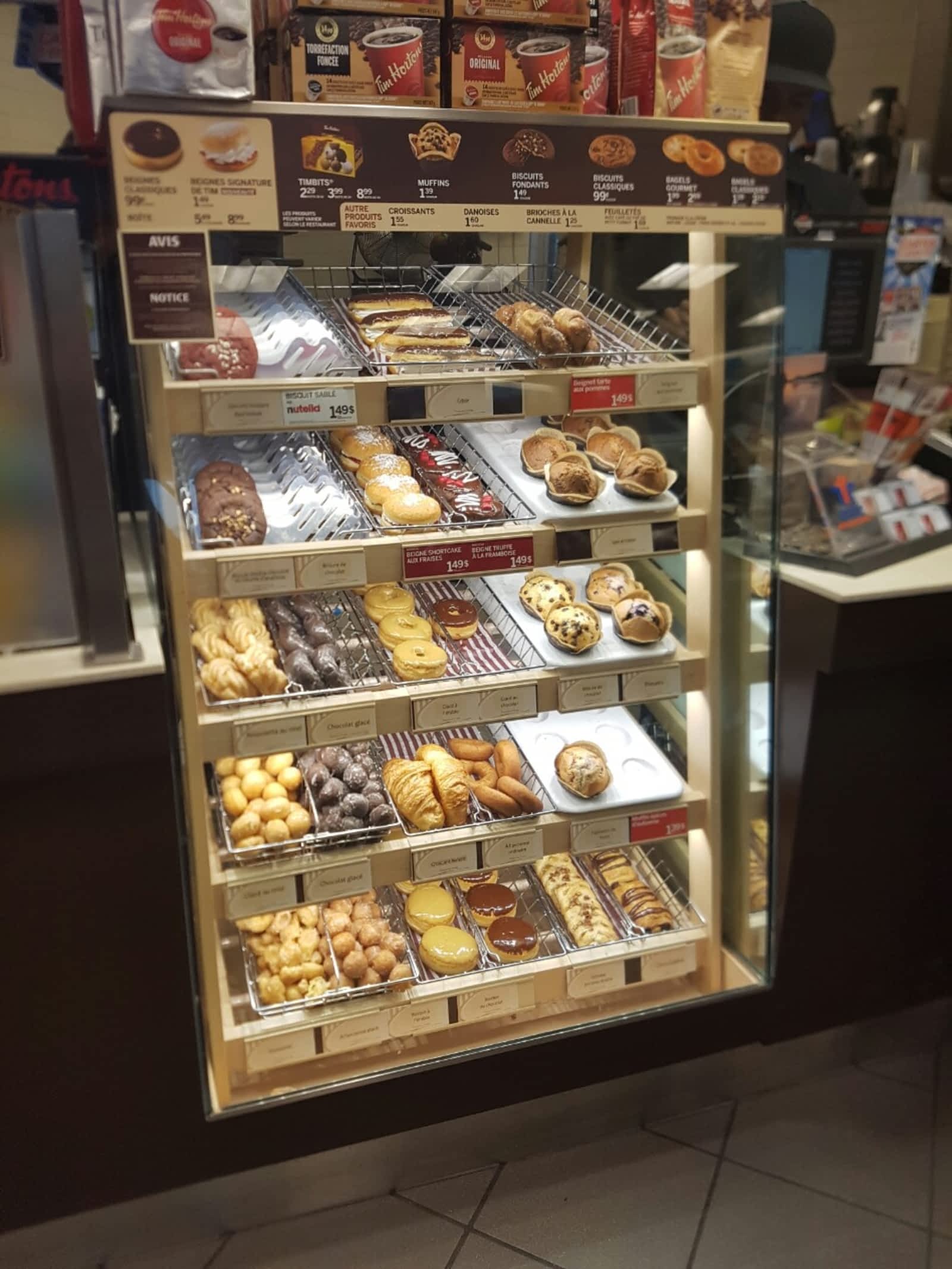 Tim Hortons - Menu, Horaire et Prix - 22 Place Du Commerce, Verdun, QC