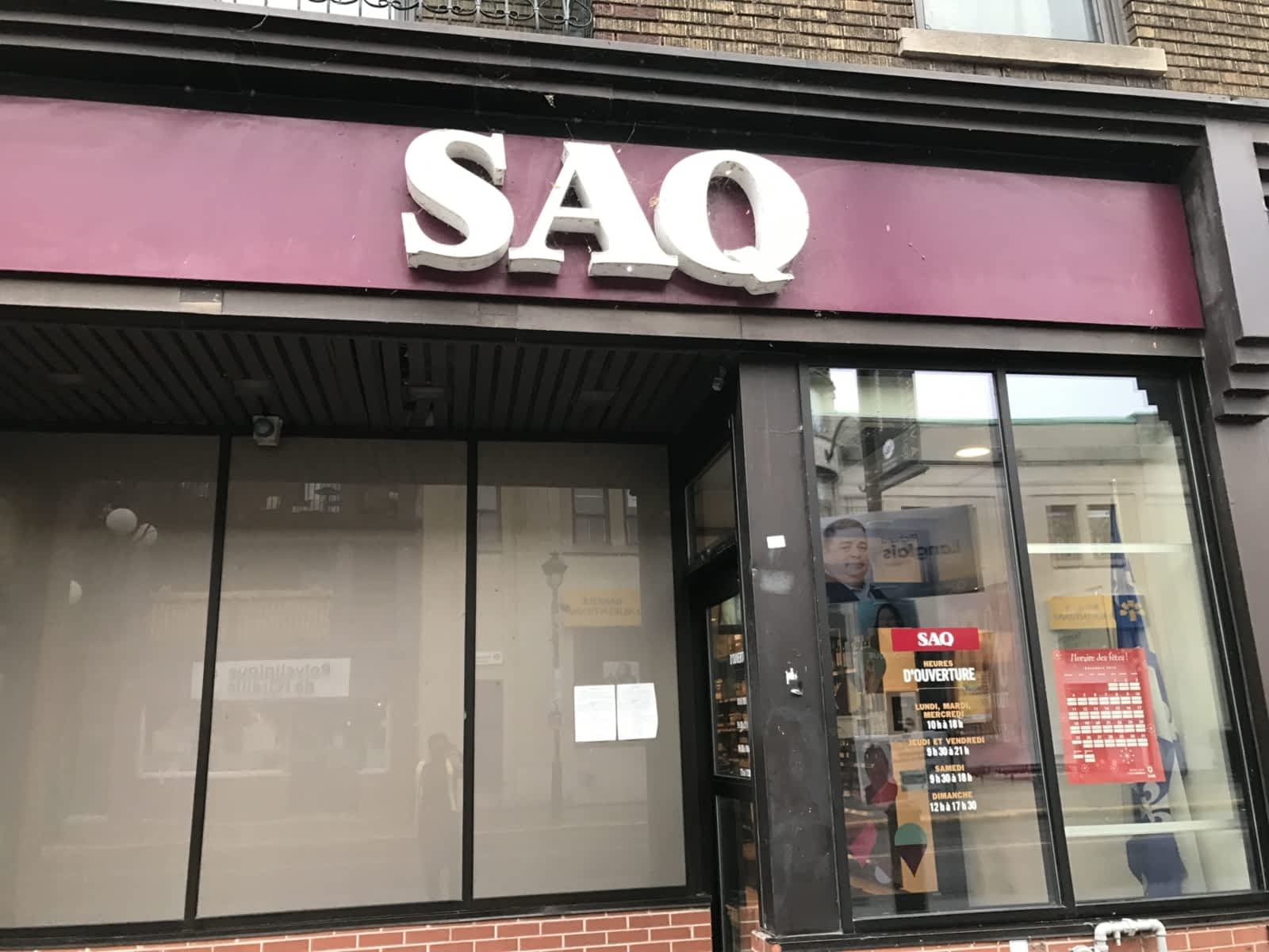 SAQ - Opening Hours - 4215 rue Wellington, Montréal, QC