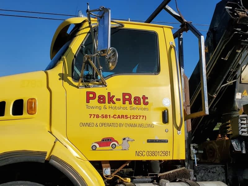 Pak-Rat Towing | Canpages