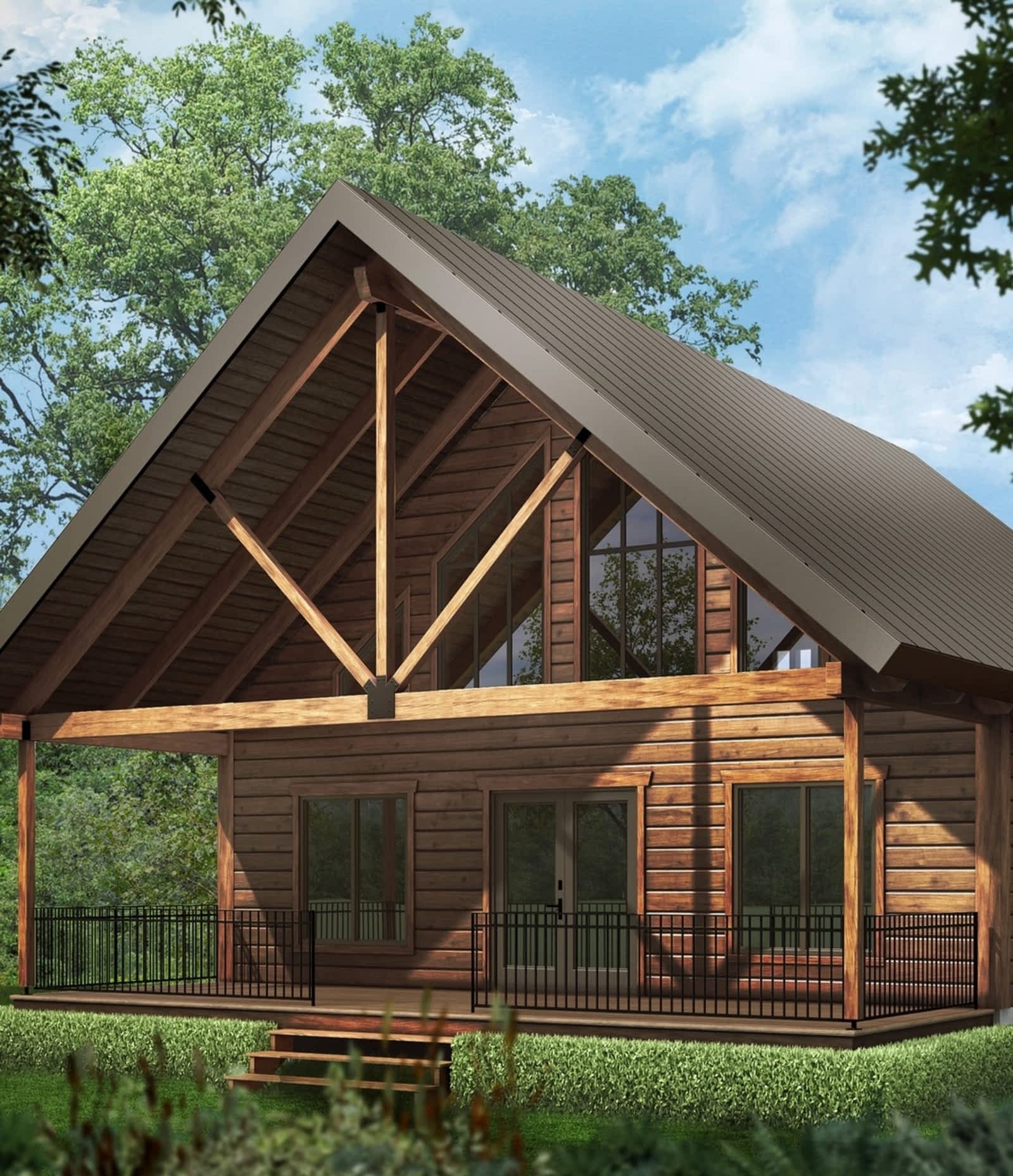 Chalet Maison Bois Rond Alma – Ventana Blog