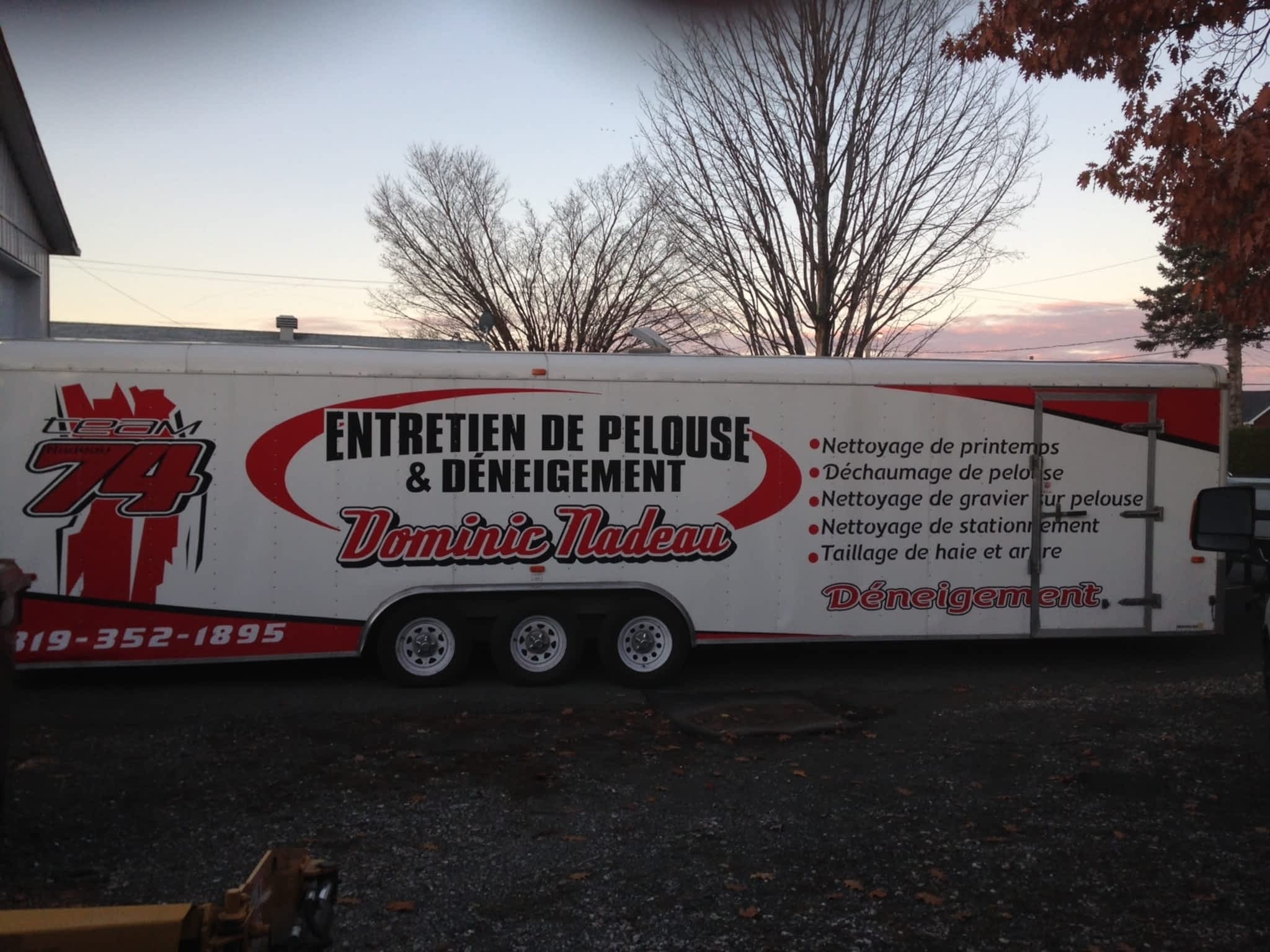 Entretien de Pelouse et Déneigement Dominic Nadeau - Victoriaville, QC ...