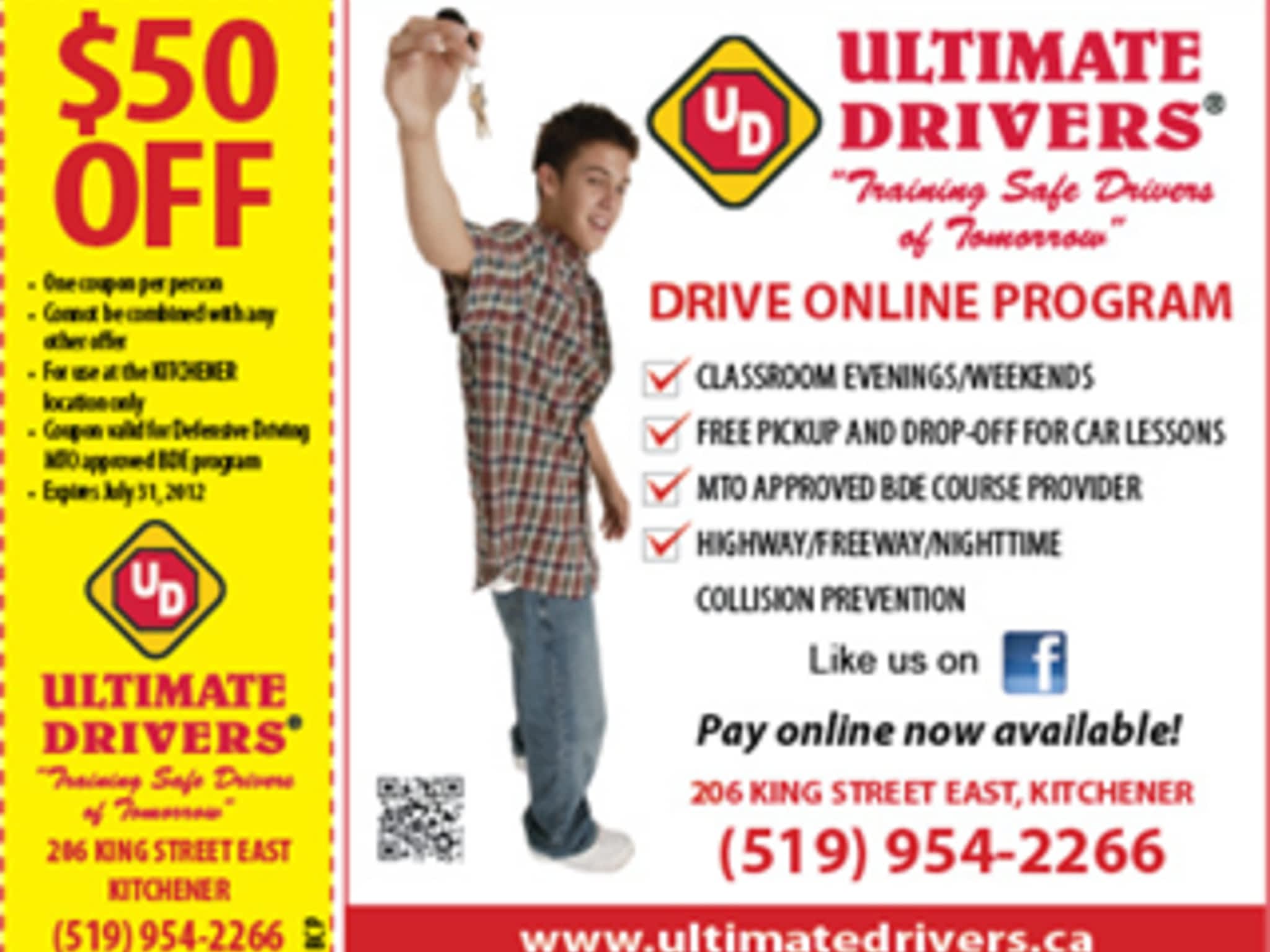 Ultimate Drivers - Guelph, ON - 102B-5 Gordon St | Canpages
