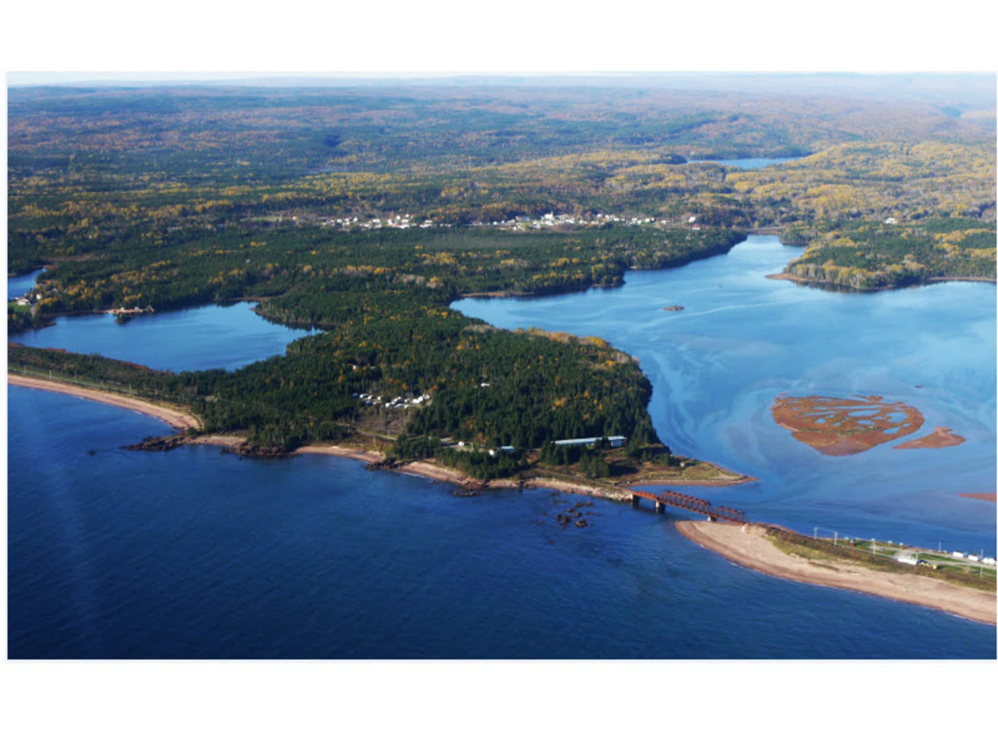 Camping Parc du Bourg de Pabos - Pabos Mills, QC - 75 ch de la Plage ...