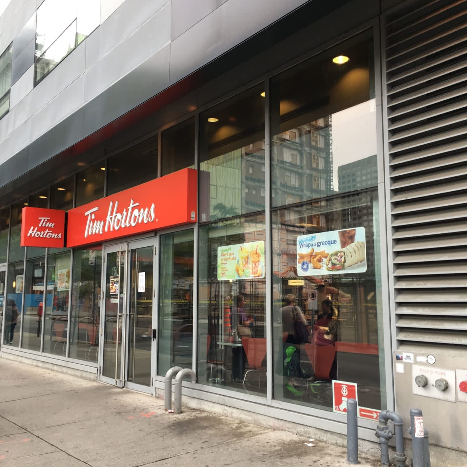 Tim Hortons - Menu, Hours & Prices - 1508 Rue De Bleury, Montreal, QC